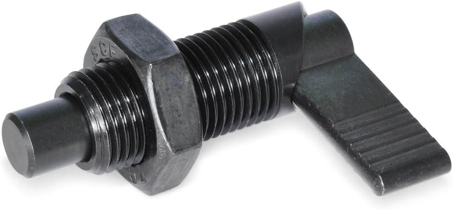 Ganter Normelemente GN 612-8-M16X1,5-AK - Rastriegel, brüniert, Gewinde d2: M16x1,5: Amazon.de ...