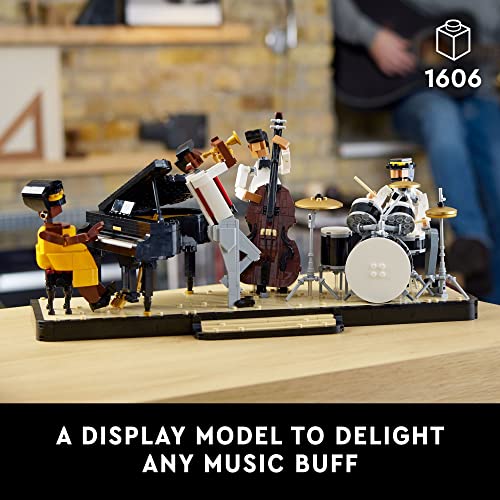 LEGO Ideas Jazz Quartet 21334 Building Blocks - Featuring Buildable ...