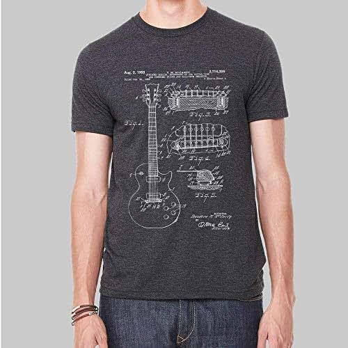 Amazon.com: Guitar Shirt for Men, Graphic Tees, Short Sleeve Tri-Blend ...