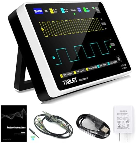 YEAPOOK ADS1013D Handheld Digital Tablet oscilloscope Portable Storage ...