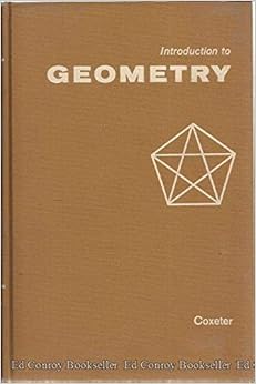 Introduction to Geometry: Coxeter, H. S. M.: 9780471182832: Amazon.com ...