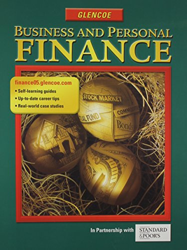 Business and Personal Finance, Student Edition: 9780078614880 ...