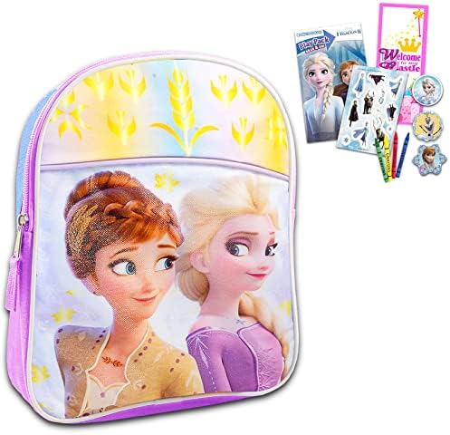 سعر Disney Frozen Mini Backpack For Girls, Kids ~ 6 Pc Bundle With 11 ...
