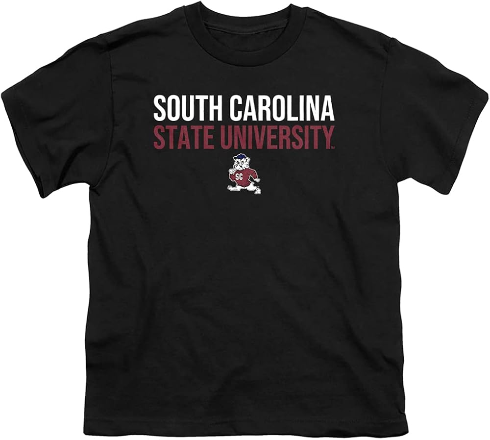 Amazon.com: South Carolina State University Official Stacked Unisex ...