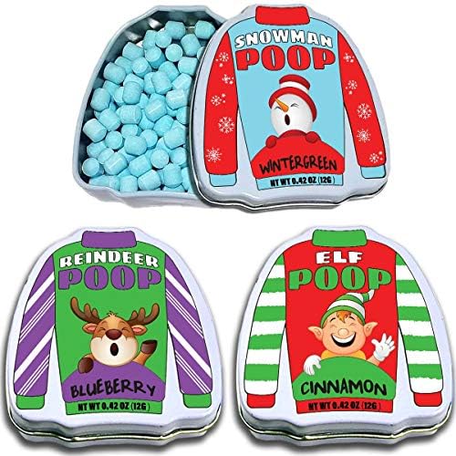 Christmas Character Poop Candy - Reindeer Poop, Elf Poop, Snowman Poop ...