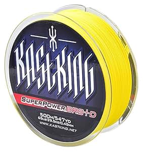 Amazon.com : KastKing SuperPower High-Vis Yellow Braided Fishing Line ...