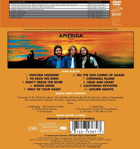 America Album: «America: Homecoming»