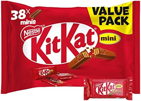 سعر KitKat Nestle 2 Finger Mini Chocolate Value Pack 500g, Pack of 38 ...