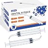Wisdom Teeth Syringe, 50 Pack Dental Irrigation Curved Syringes for ...