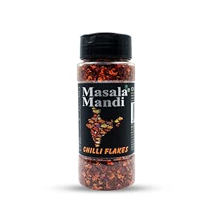 Masala Mandi Red Chilli Flakes Sprinkler Seasoning | Natural Dried ...