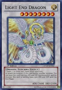 Amazon.com: Yu-Gi-Oh! - Light End Dragon (RYMP-EN067) - Ra Yellow Mega ...