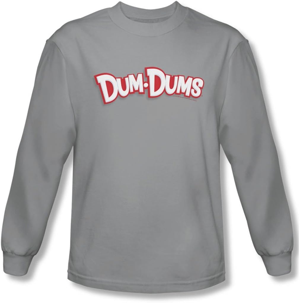 Dum Dums - Mens Logo Longsleeve T-Shirt : Amazon.co.uk: Clothing