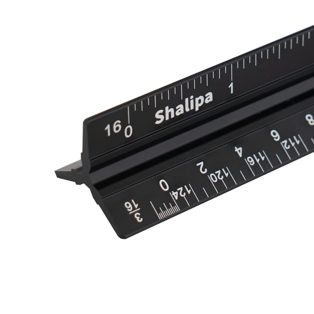 Mua 12 "Architectural Scale Ruler Aluminum, Metric Metal Engineers ...