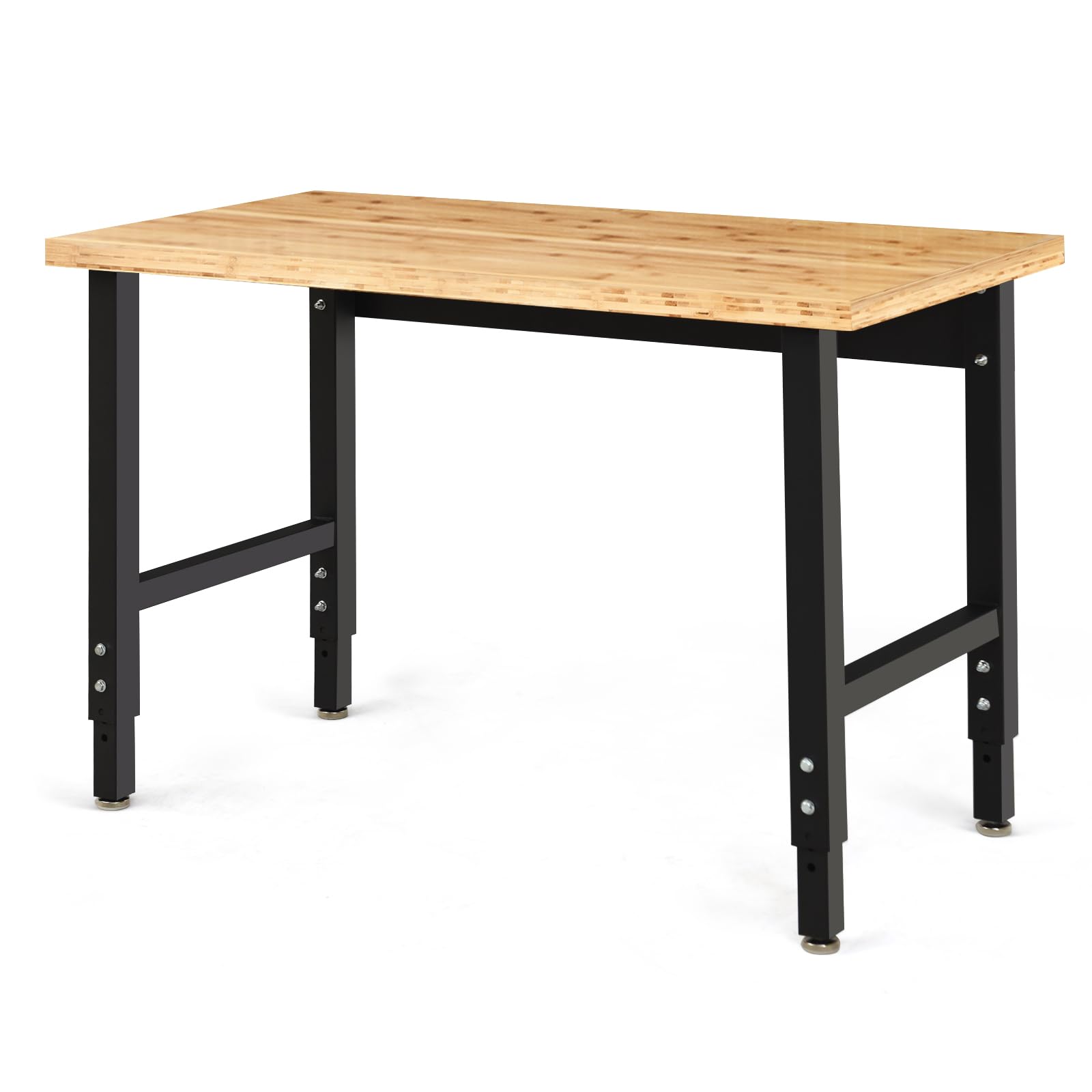 Mua Goplus Adjustable Workbench, 48" 2000Lbs Bamboo Top Work Bench for ...