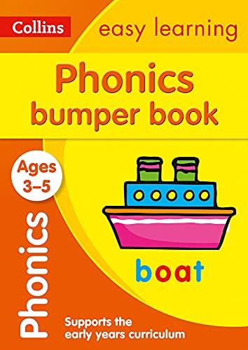 Collins Easy Learning Preschool – Phonics Bumper Book Ages 3-5: Collins ...