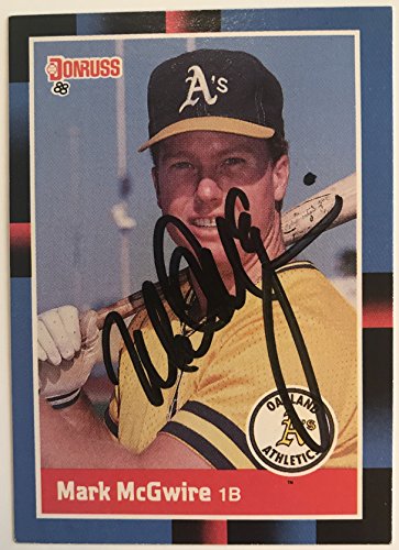 Oakland Athletics Mark McGwire Signed Baseball
