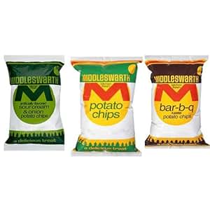 Amazon.com: Middleswarth Chips, Variety Pack, .875-Ounce (Pack of 36)