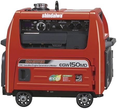 Amazon | やまびこ産業機械 新ダイワ 防音型ガソリンエンジン溶接機 EGW150MD-I | 発電機