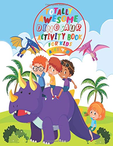 Best Dinosaurs Activity Books for kids 3-8: A Fun Prehistoric Activity ...