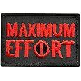 Amazon.com: MiltacUSA Max. Effort Tactical Hook Patch (3.0 X 2.0 MXE4 ...