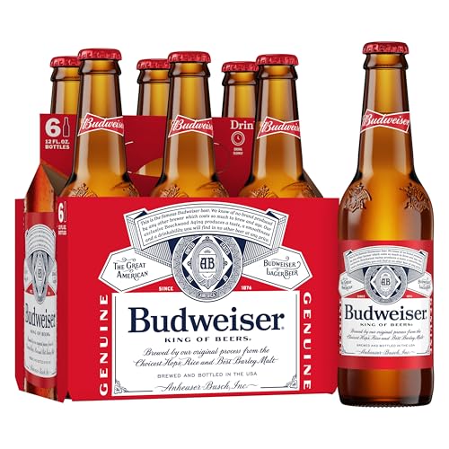 Budweiser Beer, 6 Pack Beer, 12 FL OZ Bottles in Kuwait | Whizz Lager ...