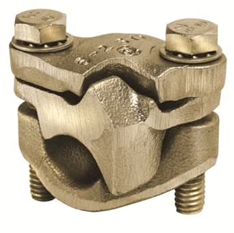 Burndy KC31 Servit Post Mechanical Grounding Connector, 1-11/16" Nut ...