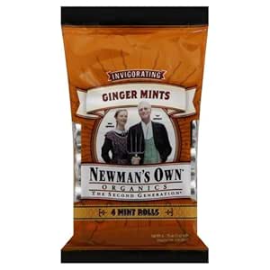 Amazon.com: Newman's Own Organics Mint Rolls Ginger -- 4 Rolls: Beauty