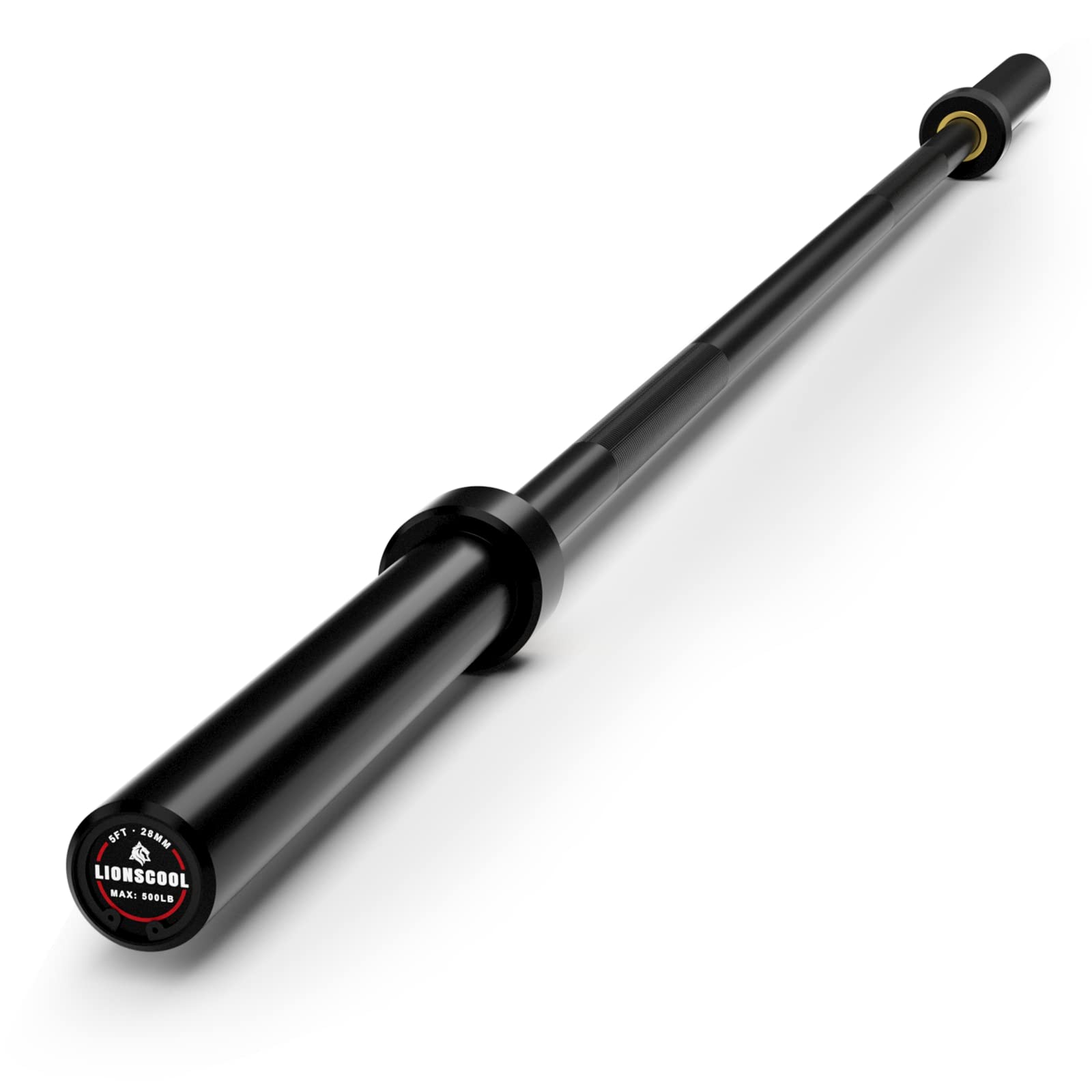 Mua LIONSCOOL Premium 4ft/4.9ft/6ft Barbell for Strength Training and ...