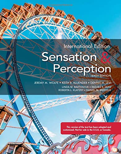 Amazon.com: Sensation and Perception: 9780197551967: Wolfe, Jeremy ...