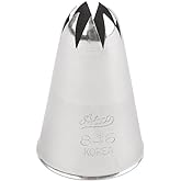 Amazon.com: Ateco # 866 - French Star Pastry Tip 1/2'' Opening Diameter ...