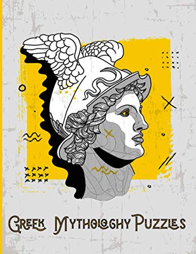 Greek Mythology Puzzles: Large Print Word Search and Complex Mazes ...