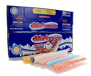 Mr. Freeze Freeze Pops (6 Flavours, 80 x 20ml): Amazon.ca: Grocery