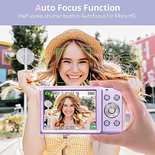 Mini Camera FHD 1080P Digital Cameras For Teens Compact Digital Point ...