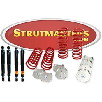 Amazon.com: Strutmasters 4-Wheel Air Suspension Conversion Kit With 4 ...