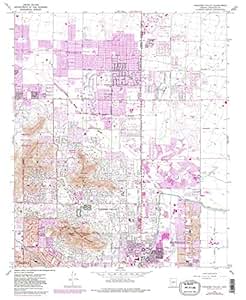 Amazon.com : YellowMaps Paradise Valley AZ topo map, 1:24000 Scale, 7.5 ...