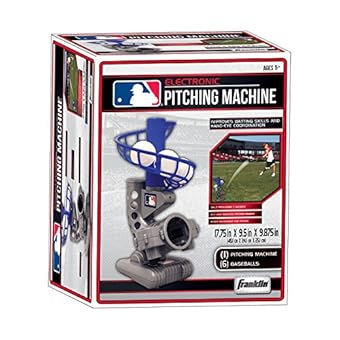 Franklin Sports MLB Electronic Baseball Pitching Machine - Height ...
