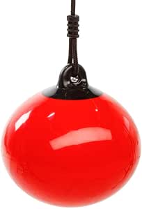 Amazon.com: Blue Rabbit Play Kids Buoy Ball Swing with Rope/Chain, Red ...