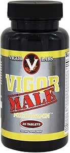Amazon.com: (30 Tablets) Vigor Labs Male Multivitamin Tablets ...