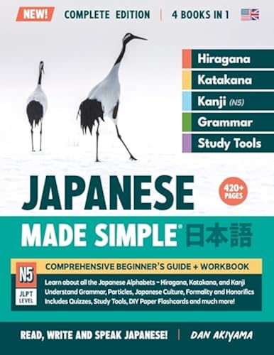 Learning Japanese, Made Simple Beginner's Guide + Integrated Workbook ...