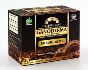 Amazon.com : Ganoderma Coffee - Reishi Coffee Mix- Instant 2-in-1 ...