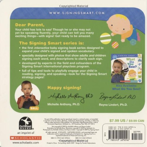 Signing Smart: My First Signs | Encore Second Hand Baby Registry