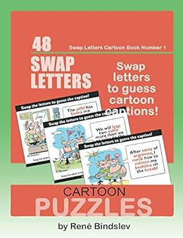 Swap Letters Cartoon Puzzles: Swap Letters Cartoon Puzzles Book Number ...