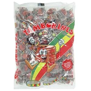 Amazon.com : Tamborines Enchilados - Mexicn Hot Candy 100 Pieces 15.85 ...
