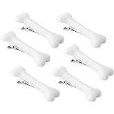 Amazon.com : Utavu 10pcs Dog Bone Hair Clips, Pebbles Bones Barrettes ...