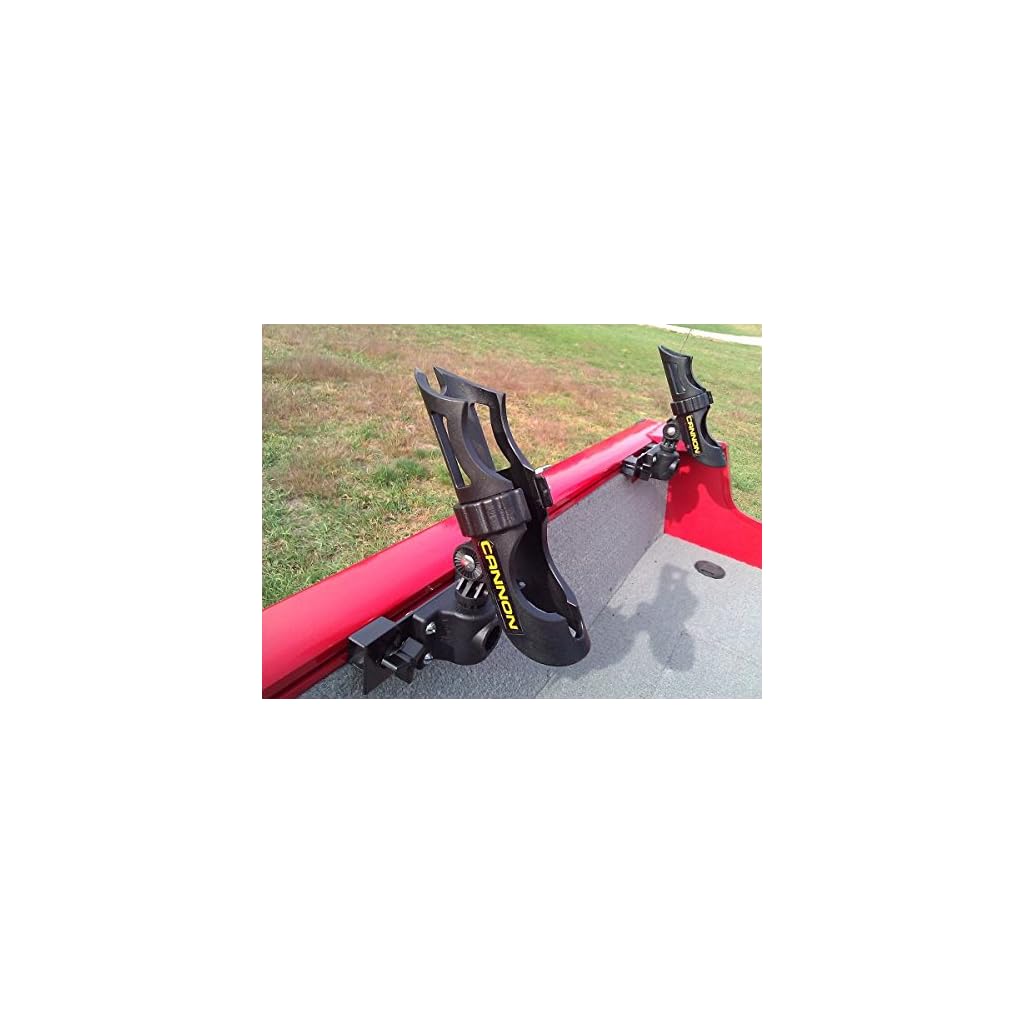 4x Rod Holder for Tracker Boat Versatrack System - With Cannon Rod ...