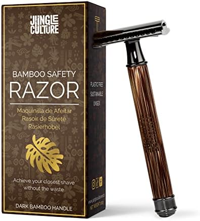 Jungle Culture® Bamboo Safety Razor | Eco-Friendly & Plastic-Free ...