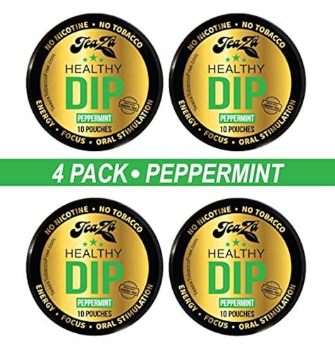 TeaZa Peppermint Herbal Snuff - Nicotine-Free - Herbal Snuff - Great ...
