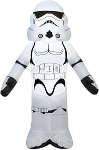 Amazon.com : 3.5 Foot Disney Star Wars Stormtrooper Airblown Inflatable ...
