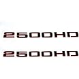 Amazon.com: Yoaoo 2X OEM Sierra Red Line Emblem 3D Badges Nameplate for ...