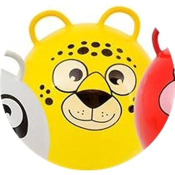 Amazon.com: Hippity Hop Exercise Hopper Jump Balls with Animal Face and ...